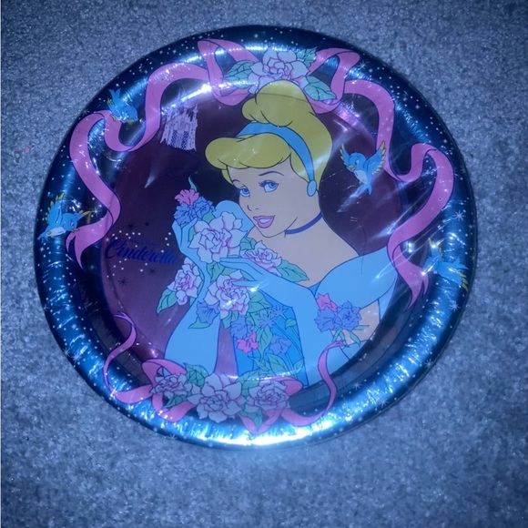 Disney | Kitchen | Vintage Walt Disney Cinderella Party Paper Plates By ...